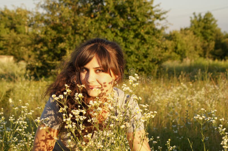 Portrait of the cool girl stock photo. Image of fashion - 42461516