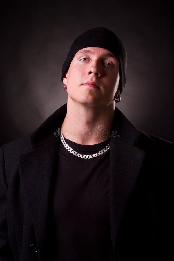 Portrait of a Cool Handsome Guy Stock Image - Image of look, jacket ... Portrait of a Cool Handsome Guy Stock Image - Image of look, jacket ...