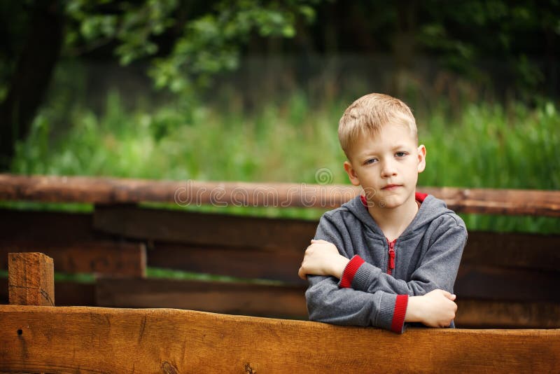 Portrait of Cool Looking Boy Stock Photo - Image of closeup, happiness ...