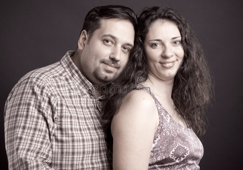 Portrait of a couple stock photo. Image of beautiful - 18190796