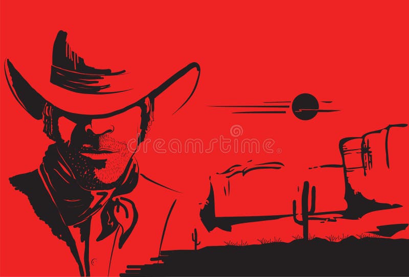 Cowboy Man Stock Illustrations – 18,713 Cowboy Man Stock Illustrations ...