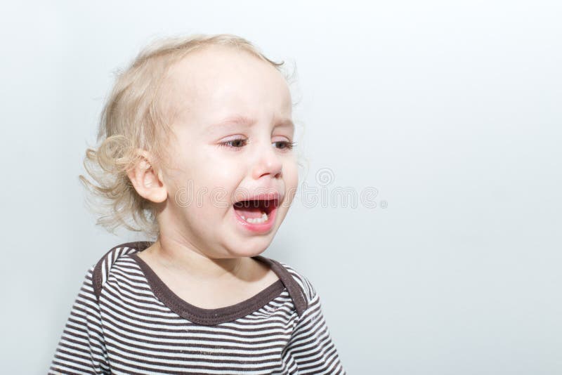 Portrait of Crying Boy stock photo. Image of miserable - 67064266