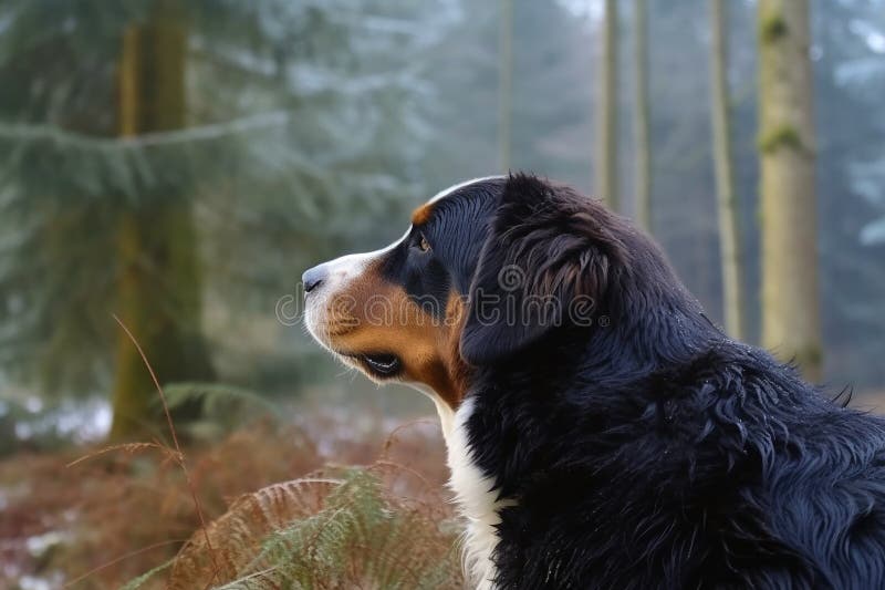 Portrait of a Cute English Cocker Spaniel Dog Created with Generative ...