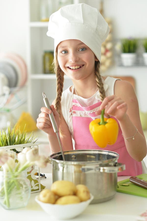 Girl Coocking Stock Photos - Free & Royalty-Free Stock Photos from ...