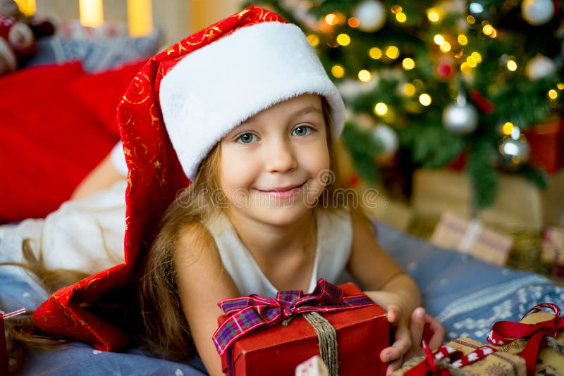 Kids celebrating christmas stock photo. Image of family - 106634902