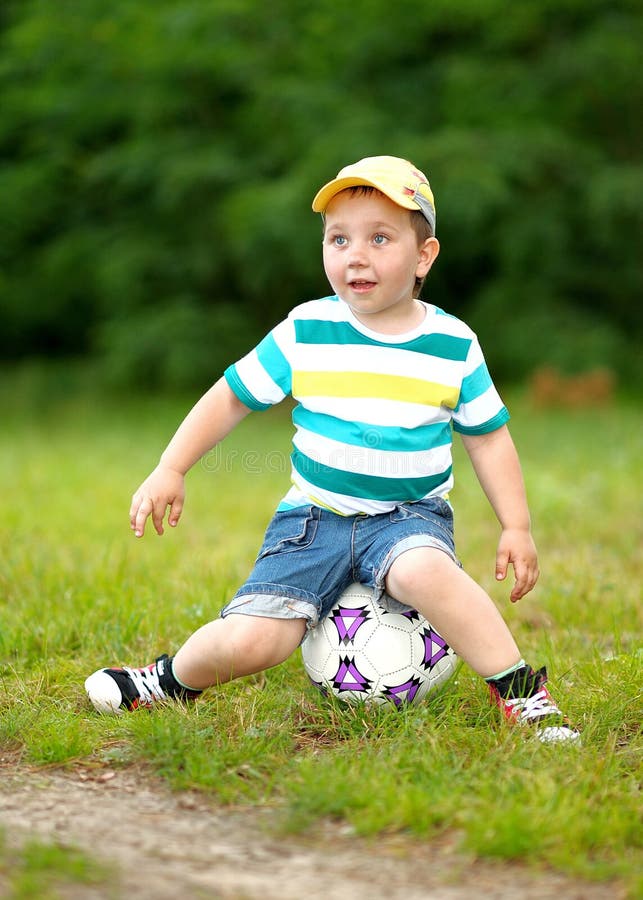 Portrait of Cute Little Boy Stock Image - Image of adorable, cute: 45447939