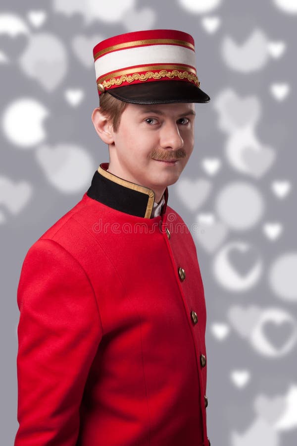 Portrait D'un Concierge (portier) Image stock - Image du hôtel, portier ...