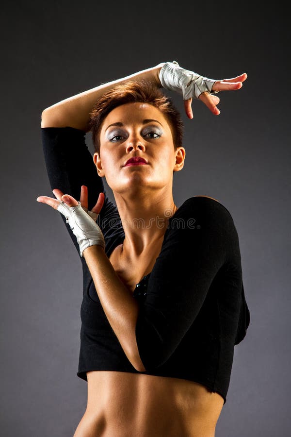 Portrait of a dancer stock image. Image of girls, adult - 30857447