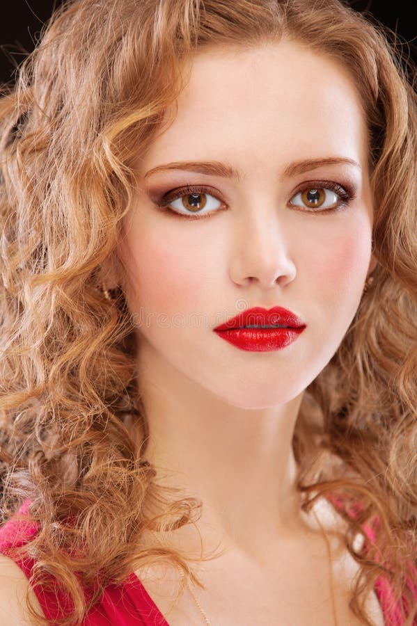 Portrait of darling girl stock photo. Image of human - 19600808