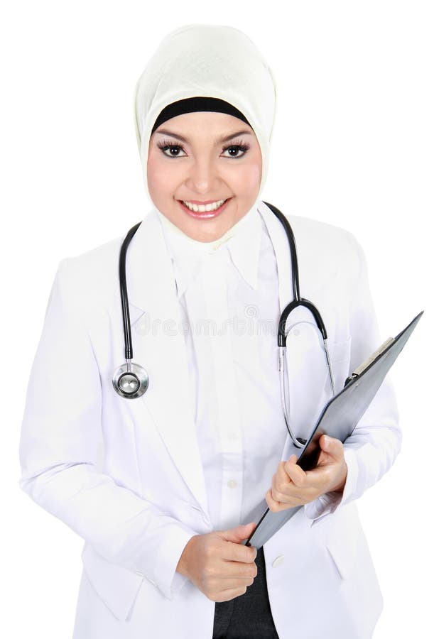 Portrait De Docteur Musulman Image stock - Image du beau, hôpital: 30268071