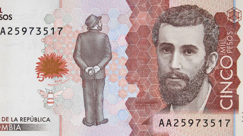 Billets De Banque De Peso De La Devise 2000 Et 5000 De La Colombie ...