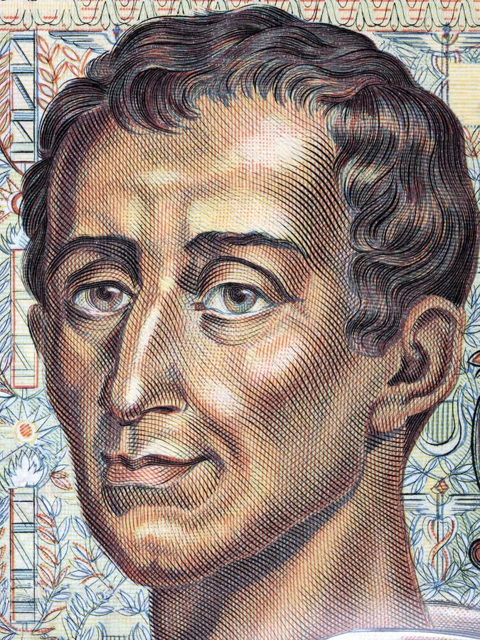 Portrait de Montesquieu photo stock. Image du france - 110006318