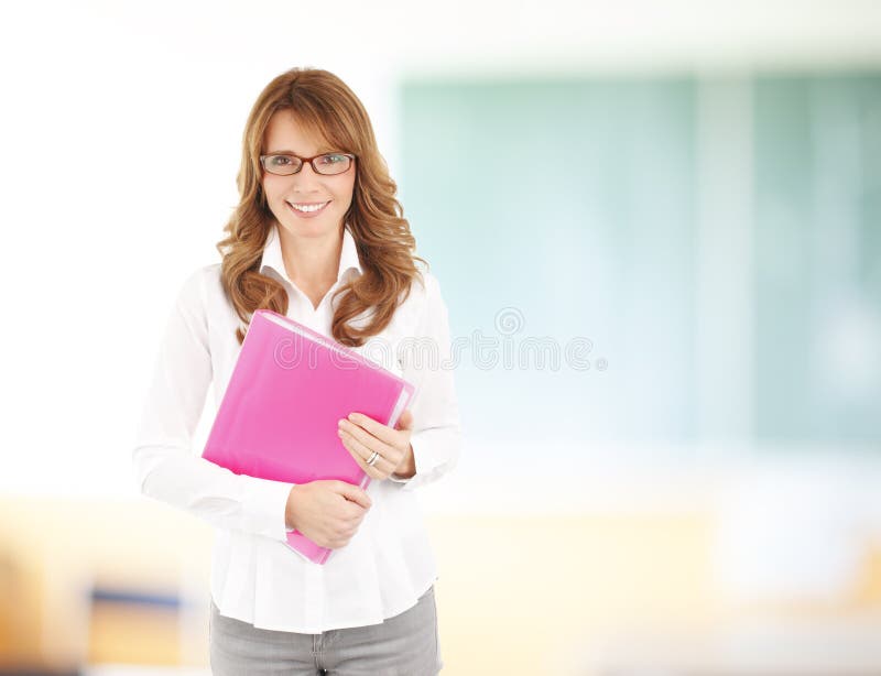 Portrait de professeur photo stock. Image du éducation - 86042148