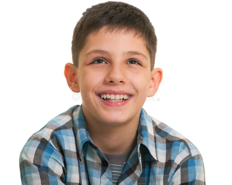 Portrait De Rechercher Le Garçon Image stock - Image du caucasien ...