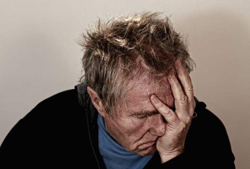 Portrait Of Depressed Man Picture. Image: 82978045