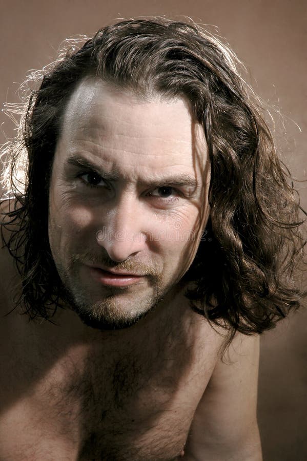 Male Long Hair stock image. Image of clean, lifestyle - 3192317