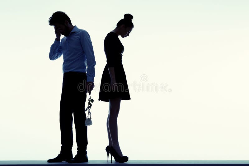 Portrait Des Personnes Tristes Image stock - Image du panne, rupture ...