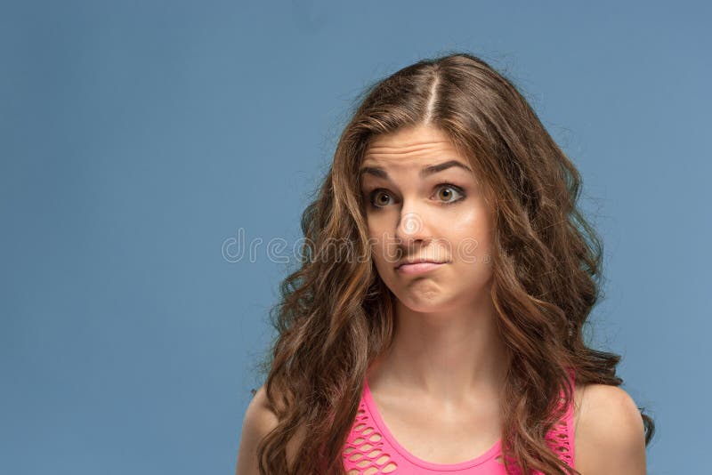 The Portrait of Disaffected Woman Stock Photo - Image of disgusted ...