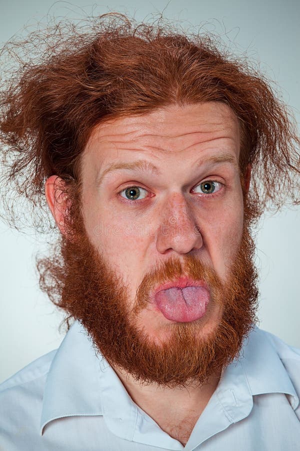 The Portrait of Disgusted Man Stock Image - Image of human, angry: 73677553