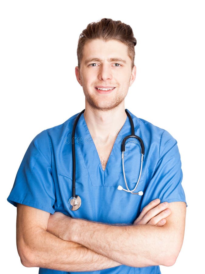 Portrait of a Doctor Smiling Stock Image - Image of confident, happy ...