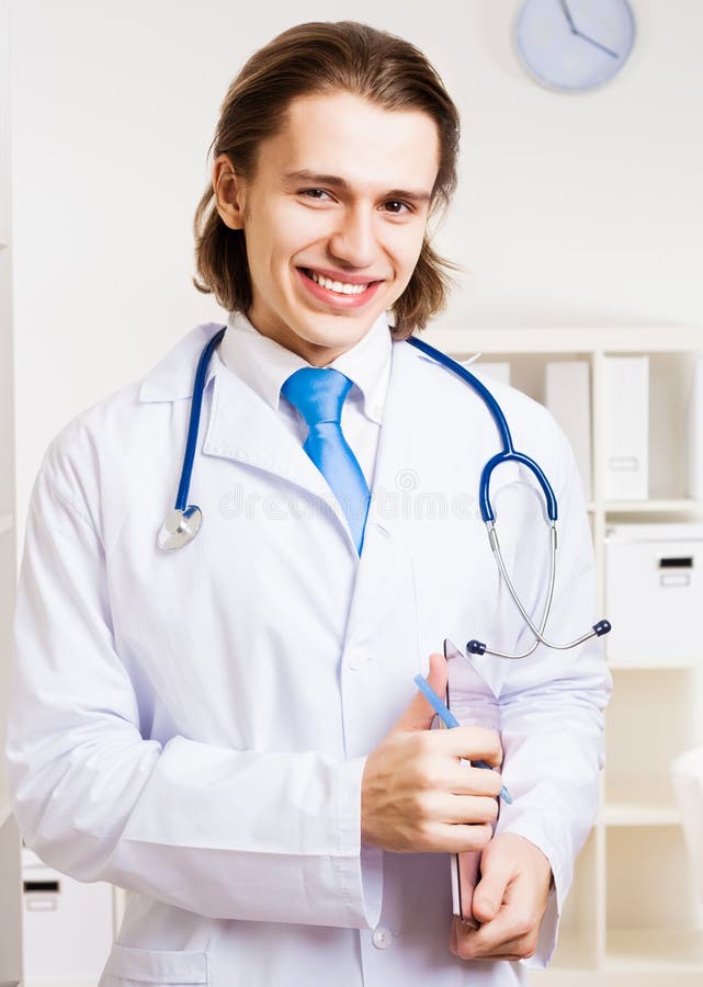 Portrait of a doctor stock photo. Image of happy, confident - 31526296