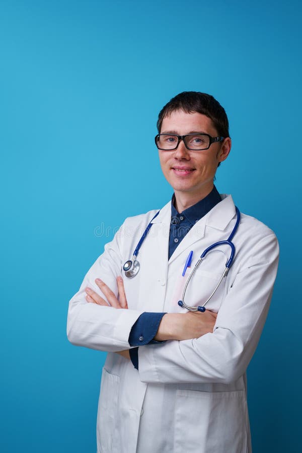 Portrait of Doctor with Stethoscope Stock Image - Image of professional ...