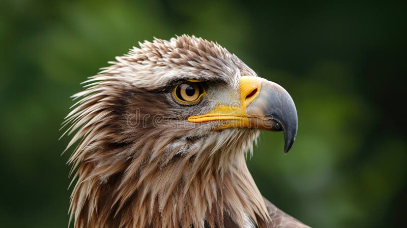 The Portrait of Eagle Cute Face Stock Photo - Image of bird, species ...