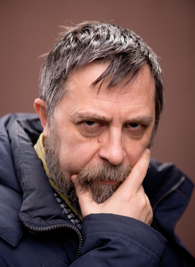 Portrait of an elderly man stock photo. Image of aged - 29642412