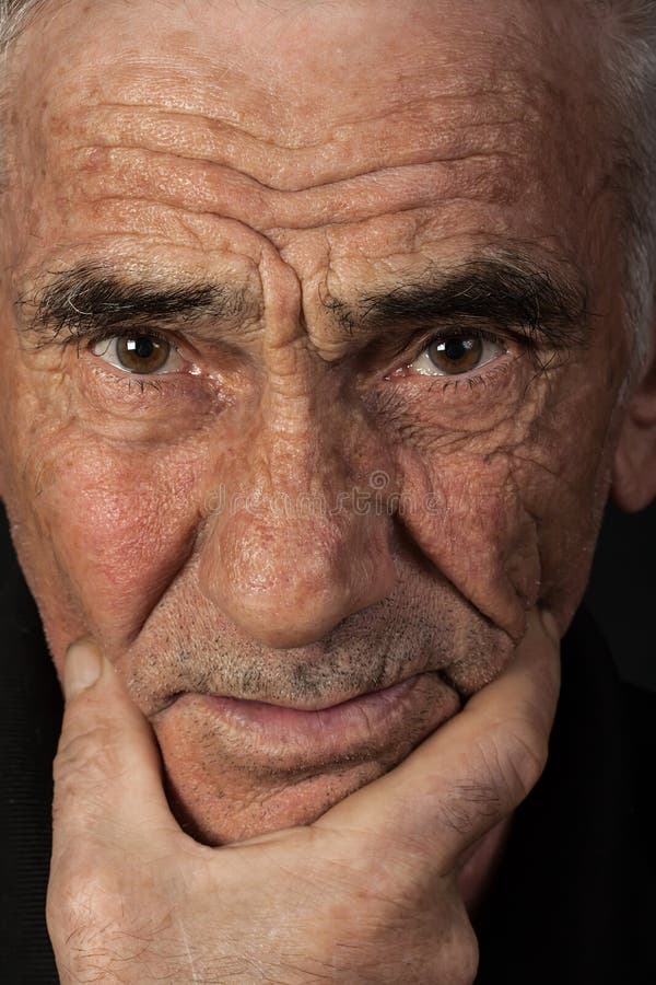 Handsome elderly man stock image. Image of beautiful - 24149557