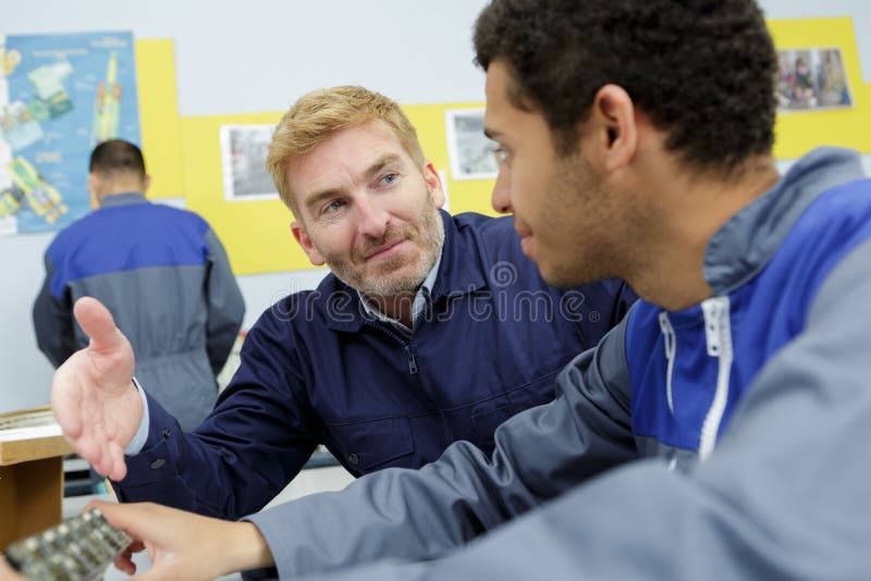 Portrait Electronic Student in Class Stock Photo - Image of tool, staff ...