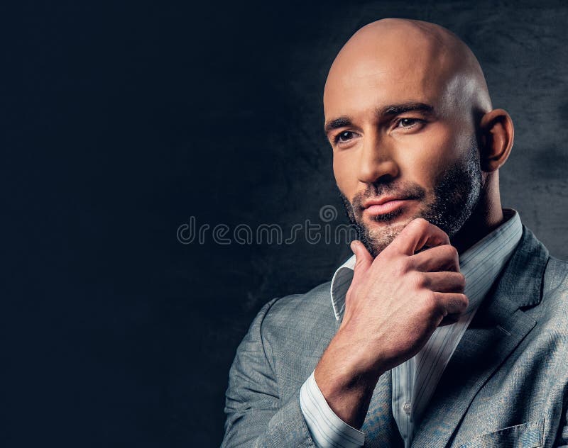 Portrait Of Elegant Male In A Shirt. Stock Photo - Image of casual ...