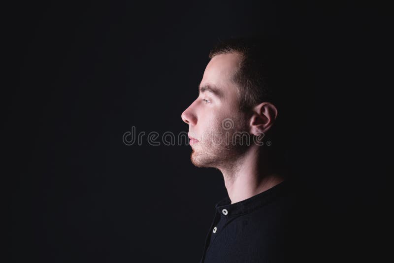 Handsome Boy Brooding in a Golden Wheat Field Stock Photo - Image of ...