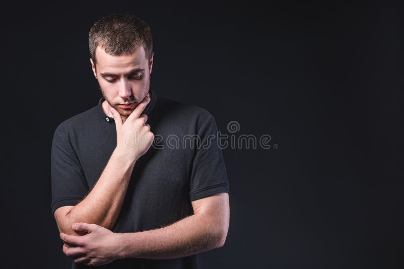 768 Brooding Male Handsome Stock Photos - Free & Royalty-Free Stock ...