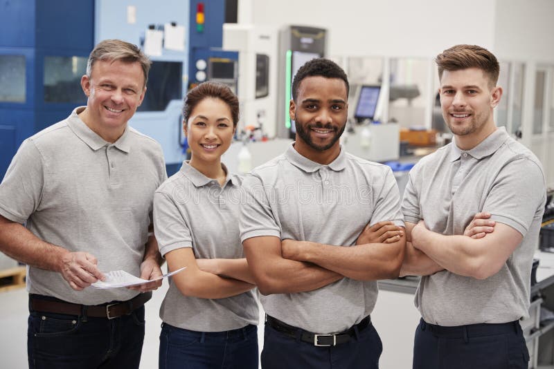 Portrait of Engineering Worker in Store Room Stock Image - Image of indoors, shelves: 34161241