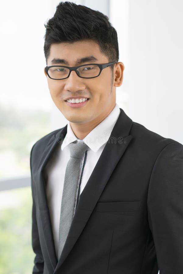 Portrait of entrepreneur stock photo. Image of formal - 28375758