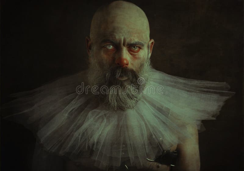 Low key portrait of evil stock photo. Image of evil, expression - 17576958