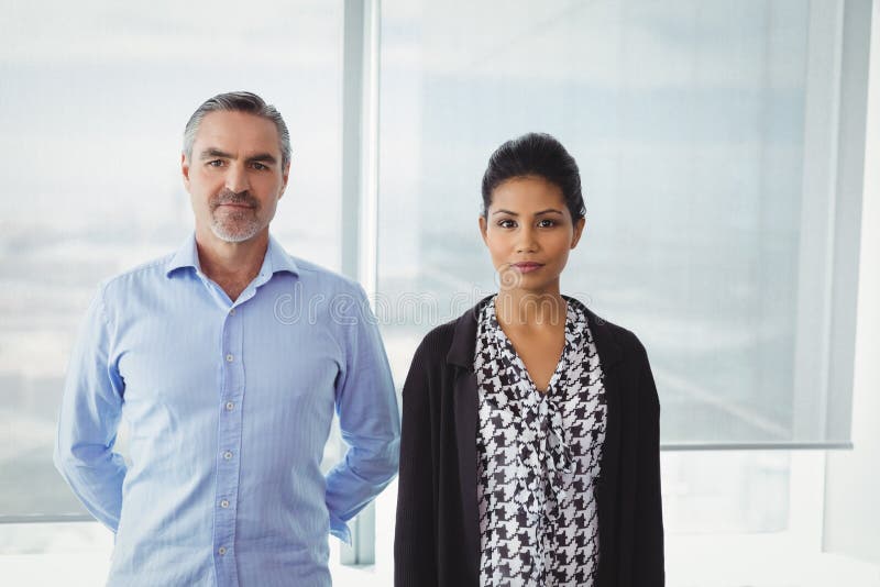 Portrait of Executives Standing Together Stock Photo - Image of ...