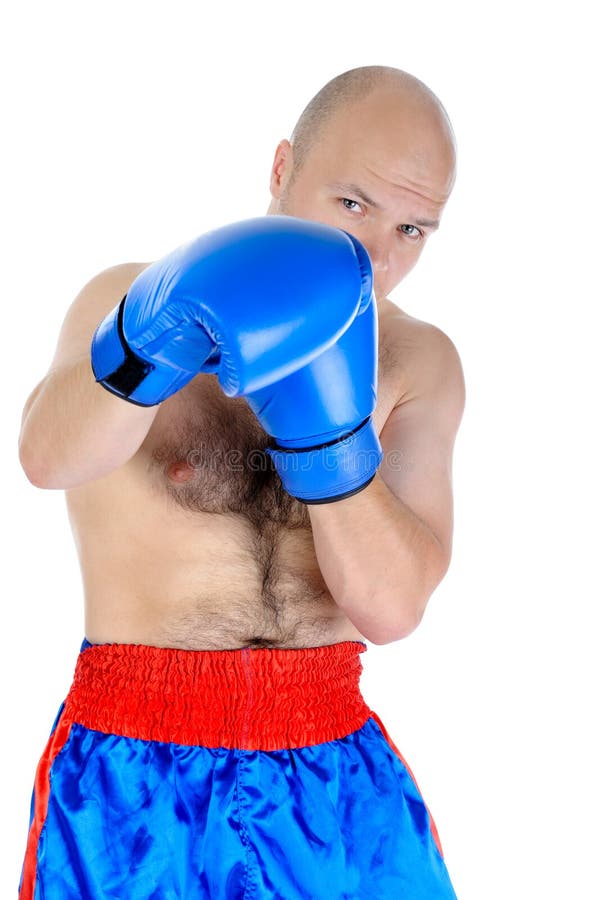 Portrait of an Experienced Boxer Stock Image - Image of macho, boxing ...