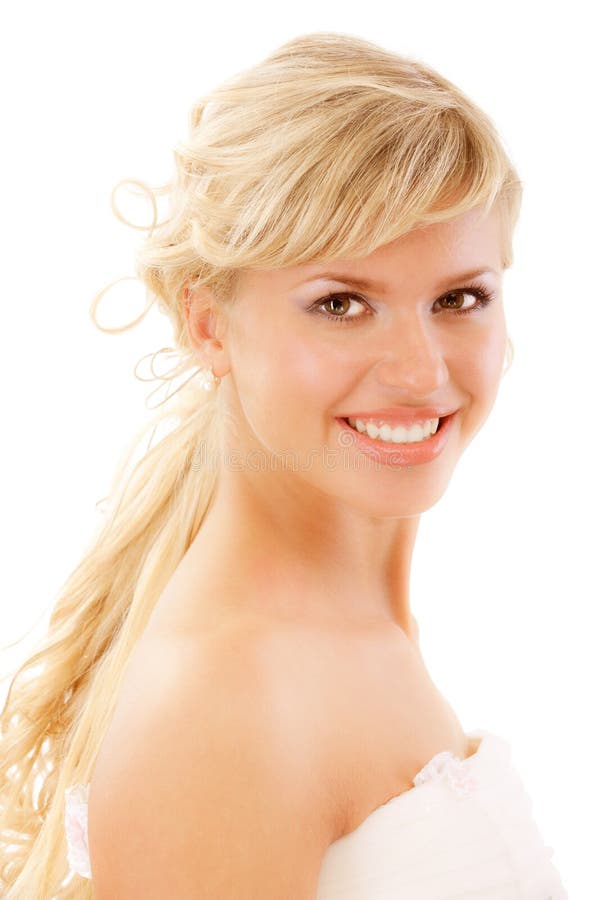 Portrait of Fair-haired Beautiful Stock Photo - Image of adolescence ...