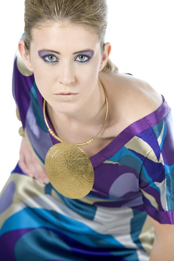 Portrait of fashion model stock image. Image of portrait - 10082235