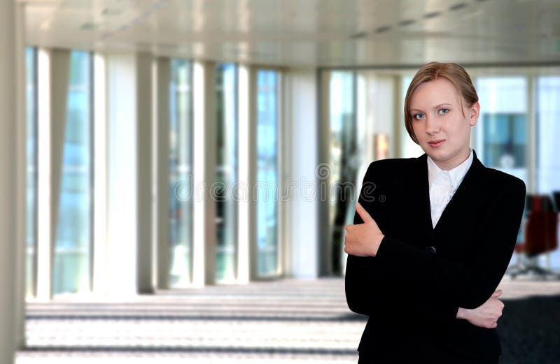 Portrait of a Female Executive Stock Photo - Image of leadership ...