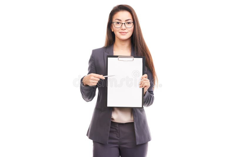 Financial advisor stock photo. Image of portrait, business - 110905876