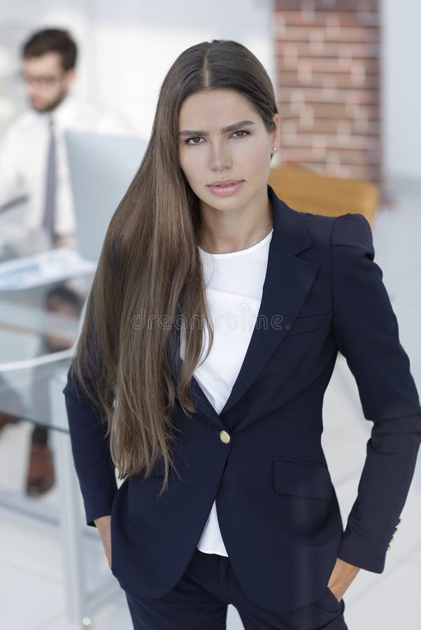 Female Manager in the Workplace Stock Image - Image of caucasian ...