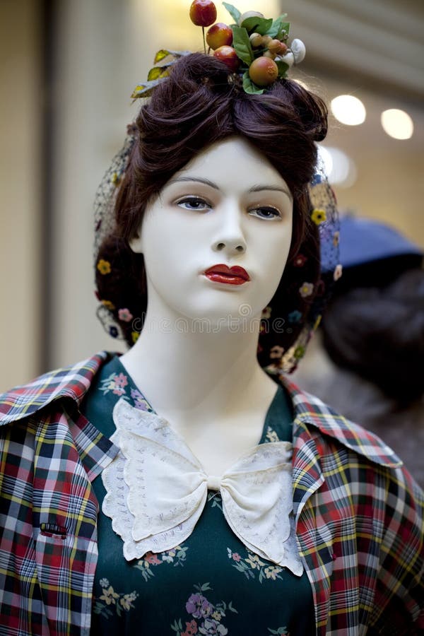 Portrait of Female Mannequin Stock Image - Image of clothes, casual ...