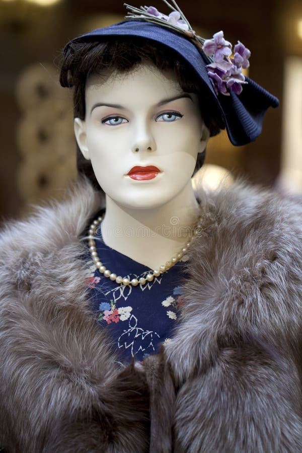 Portrait of Female Mannequin Stock Photo - Image of model, designer ...