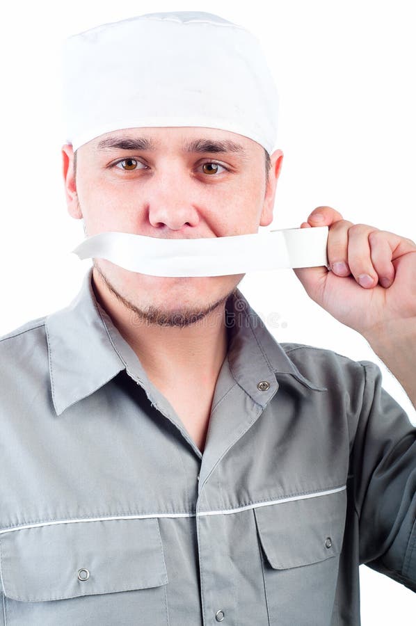 Portrait of a First Aid Man - Medic, Doctor Stock Photo - Image of ...