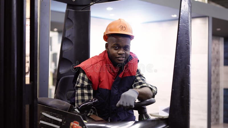 Forklift Operator, Pallet Handling, Heavy Machinery Stock Footage ...