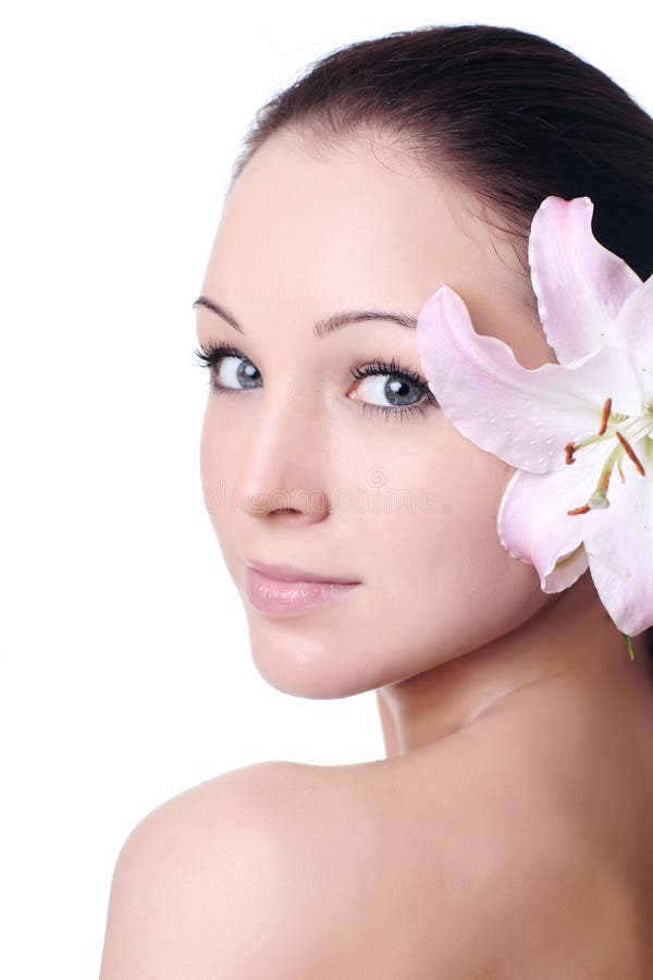 Portrait of Fresh and Beautiful Woman Stock Photo - Image of portrait ...