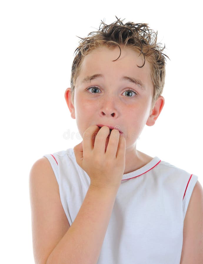 Scared boy stock image. Image of young, stunned, alarmed - 19994189