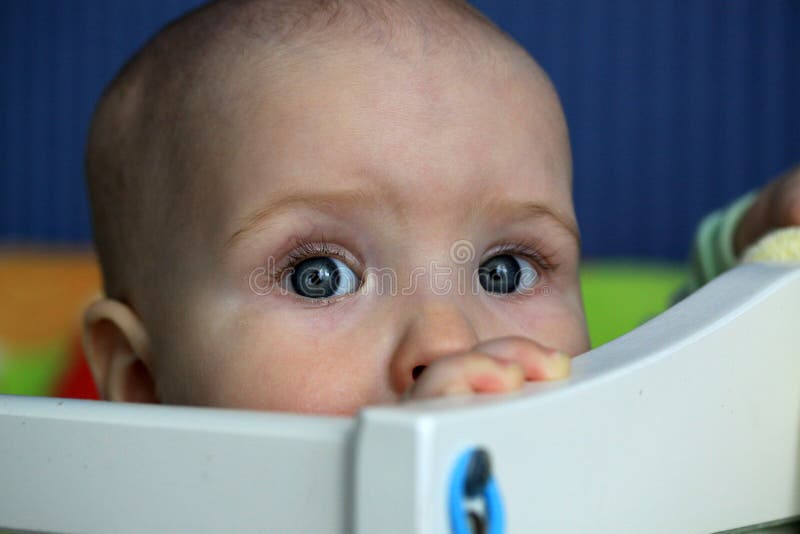 Portrait of the Frowning Child Stock Image - Image of frow, eyes: 62691197